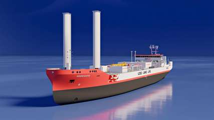 HGK Shipping konzipiert fluss-seegängigen Gastanker